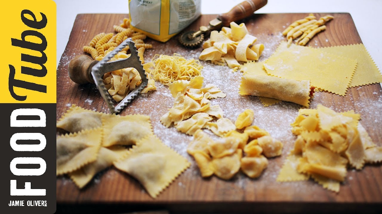 How To Make Pasta Shapes | Jamie's Comfort Food | Gennaro Contaldo ...
