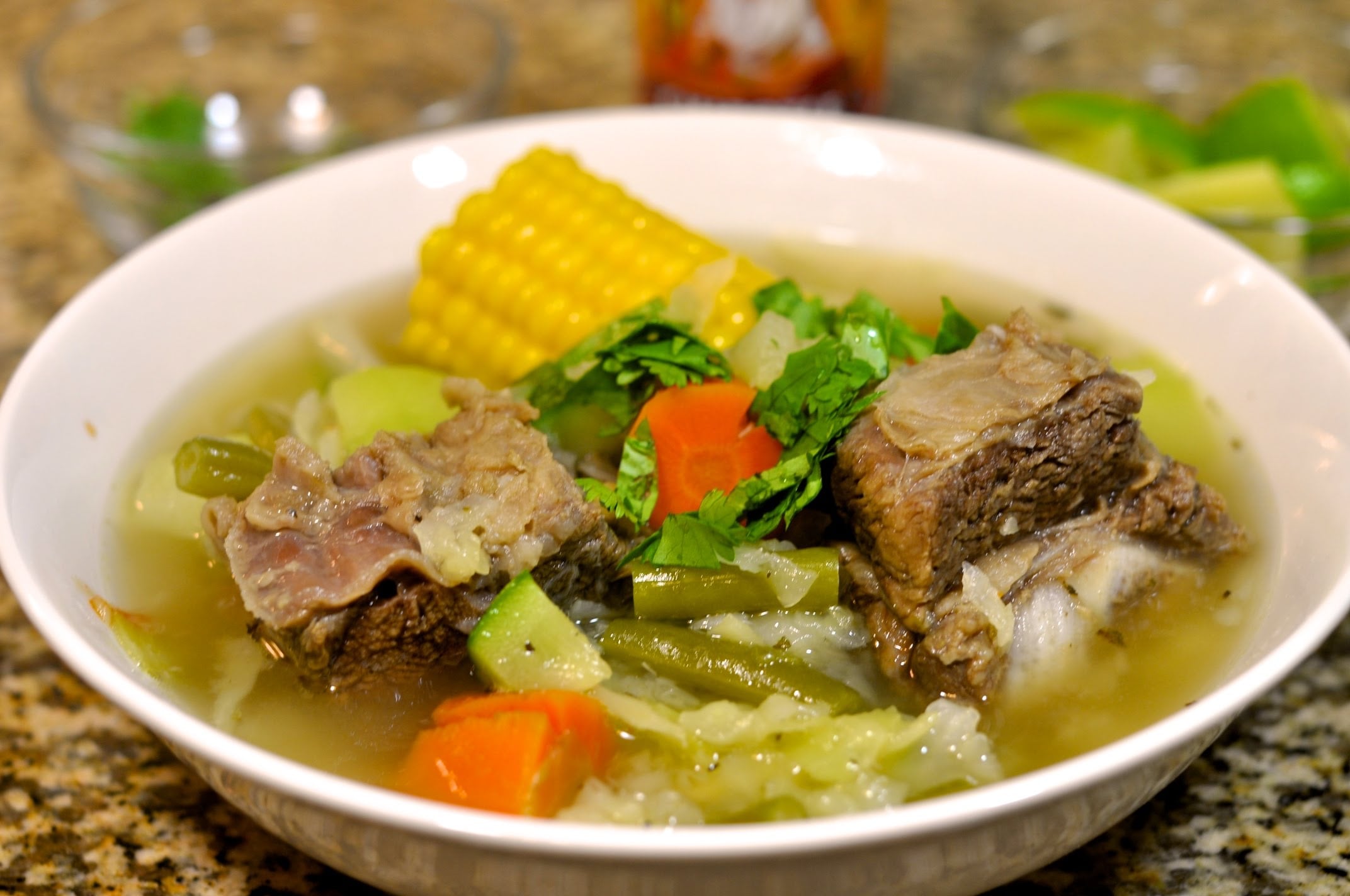 Beef Rib Soup Recipe / Caldo de Costilla de res - Recipe Flow