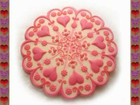 ZANDA PANDA Chocolate Techniques - Valentine's Cake Topper.mpg - Recipe ...