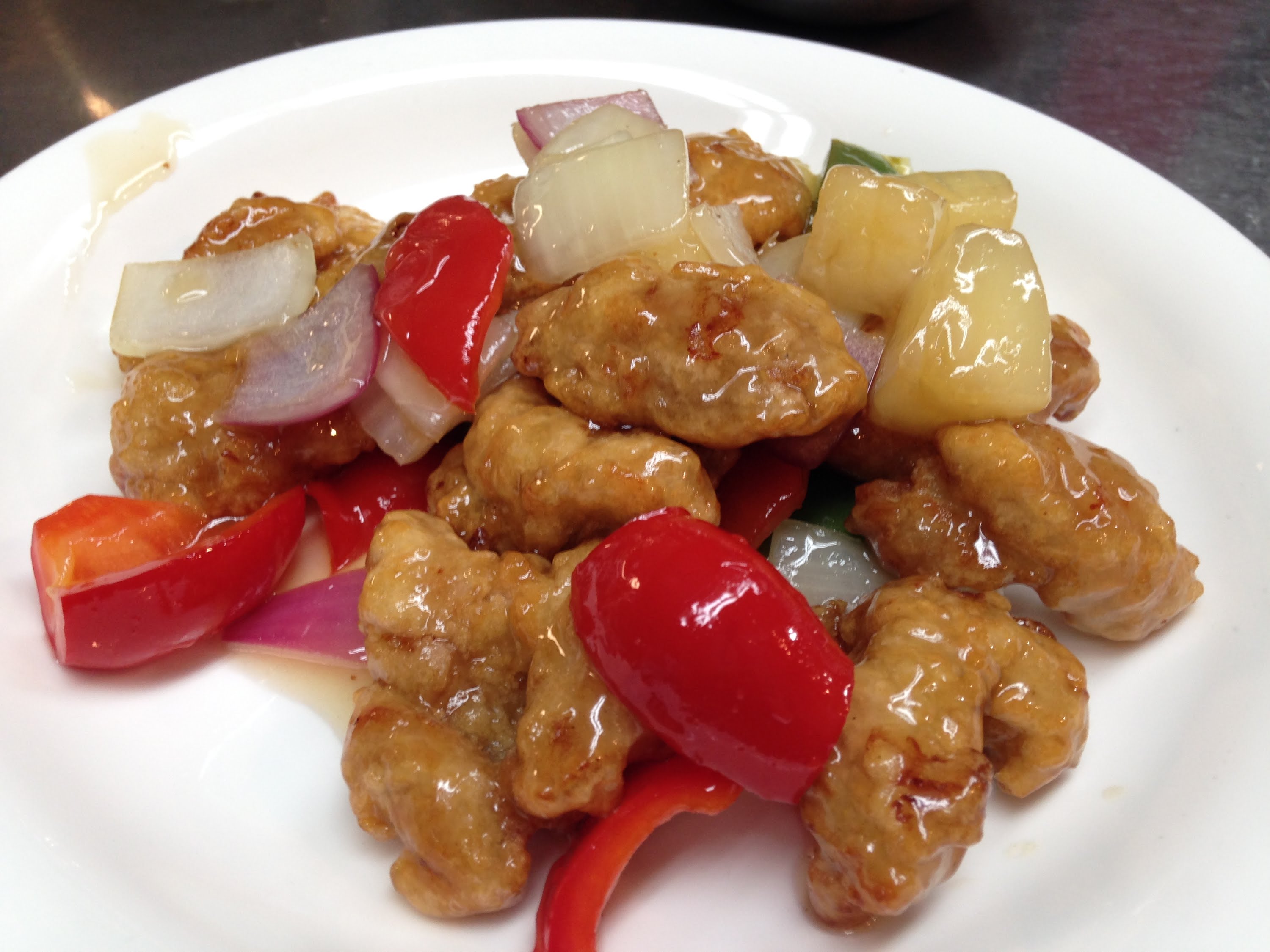Chinese Sweet and Sour Chicken Recipe 咕咾肉 甜酸雞 by CiCi Li - Recipe Flow