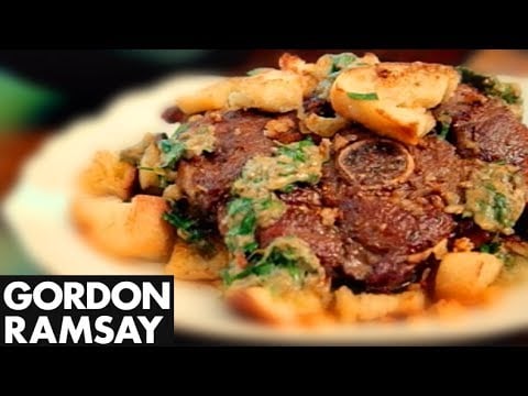 Lamb with Fried Bread - Gordon Ramsay - Recipe Flow