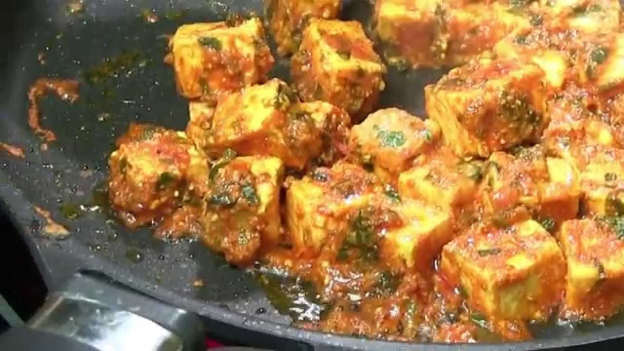 Tawa Paneer Masala Recipe Video | Indian Cheese Curry Recipe - Recipe Flow