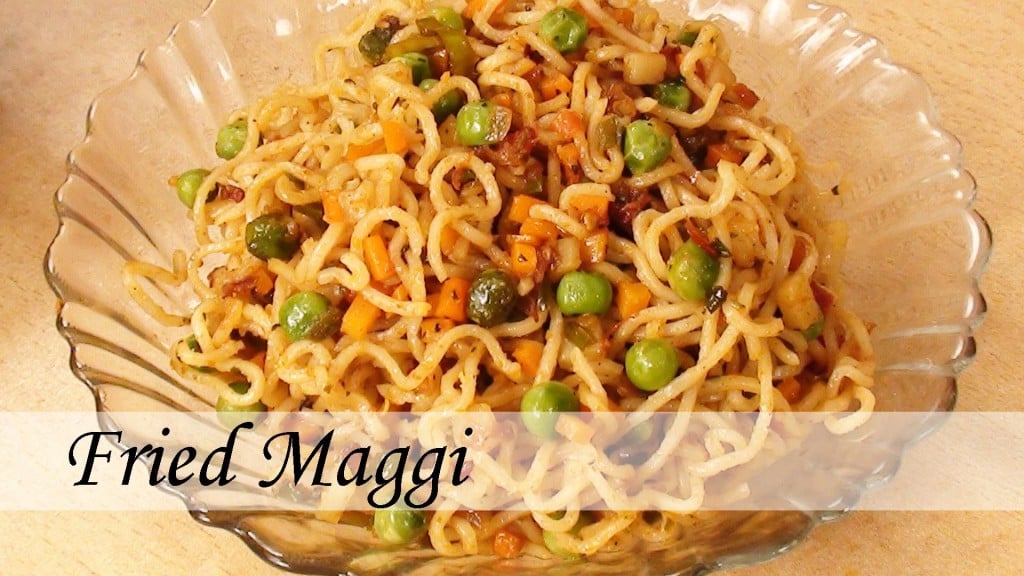 Fried Maggi Recipe - Recipe Flow