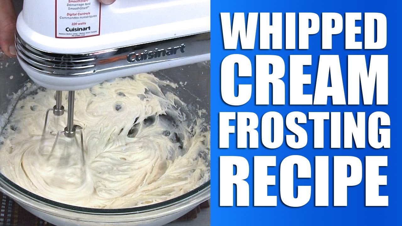 Easy Whipped Cream Frosting Recipe - Recipe Flow