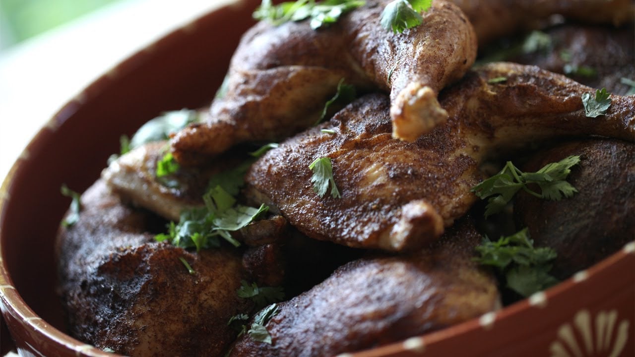 Spiced Chicken Legs (Roasted) Recipe (North African Feast Menu Part 3 ...