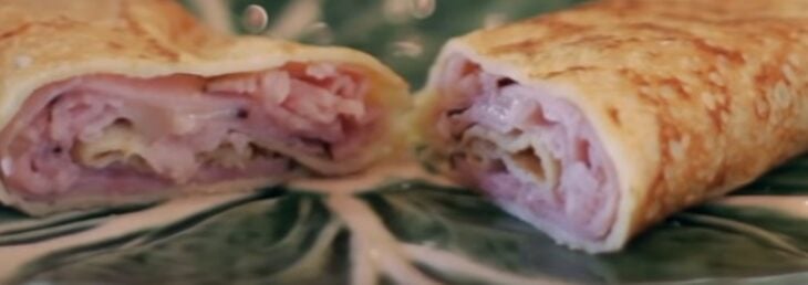 Savory Crepe Recipe With Ham & Cheese : The Family Table - Recipe Flow