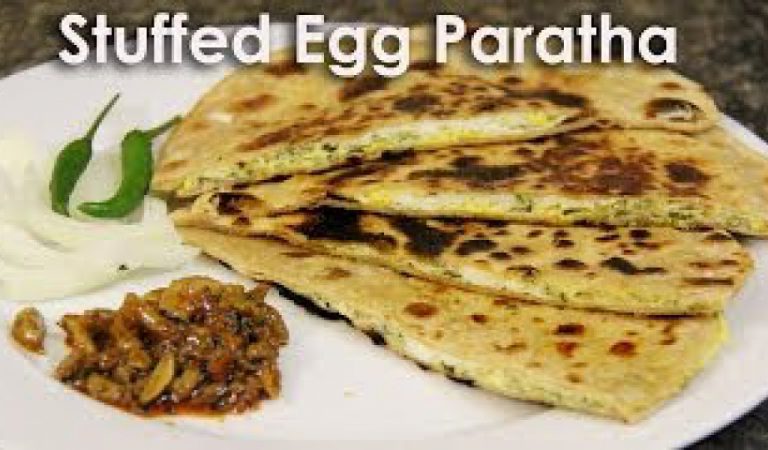 Egg Paratha Recipe | Anda Paratha:Baida roti | Indian Lunch Dinner ...