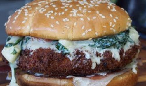 Popeye Burger Recipe! (Pork Cheeseburger) - Recipe Flow