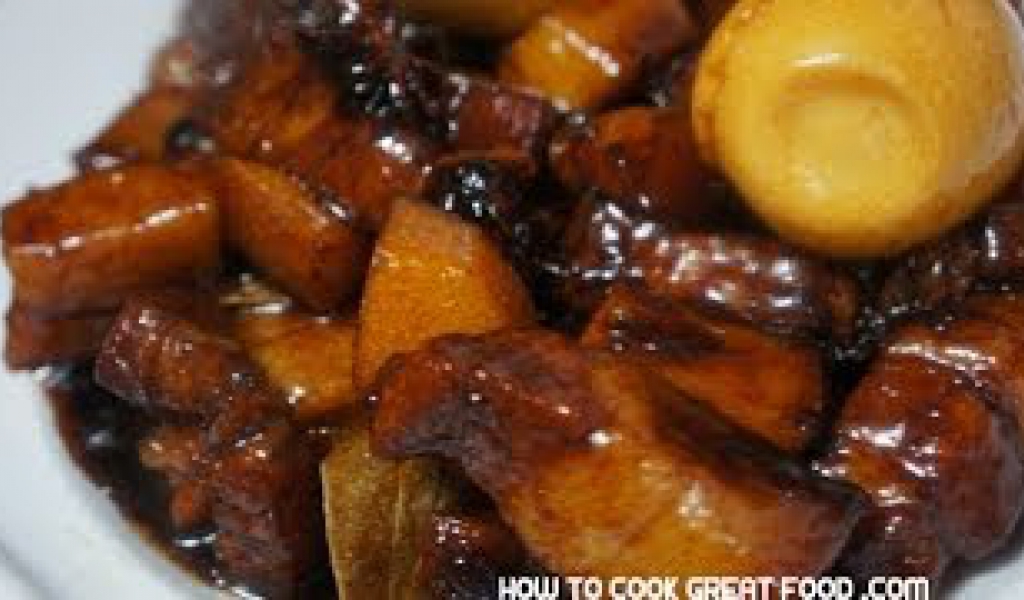 Sweet Pork & Egg Recipe - Pinoy Filipino Cooking - Tagalog English ...